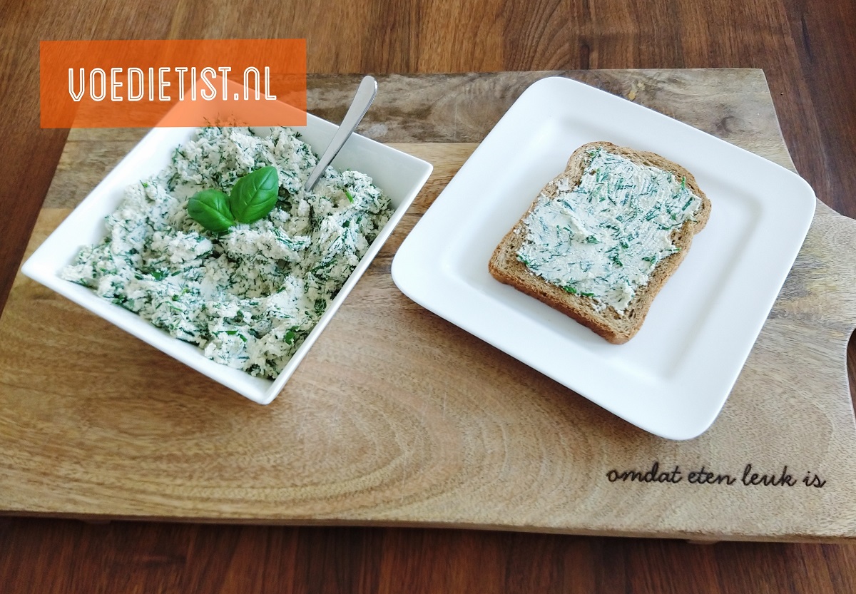 Recept: Vegan roomkaas · De Voedietist