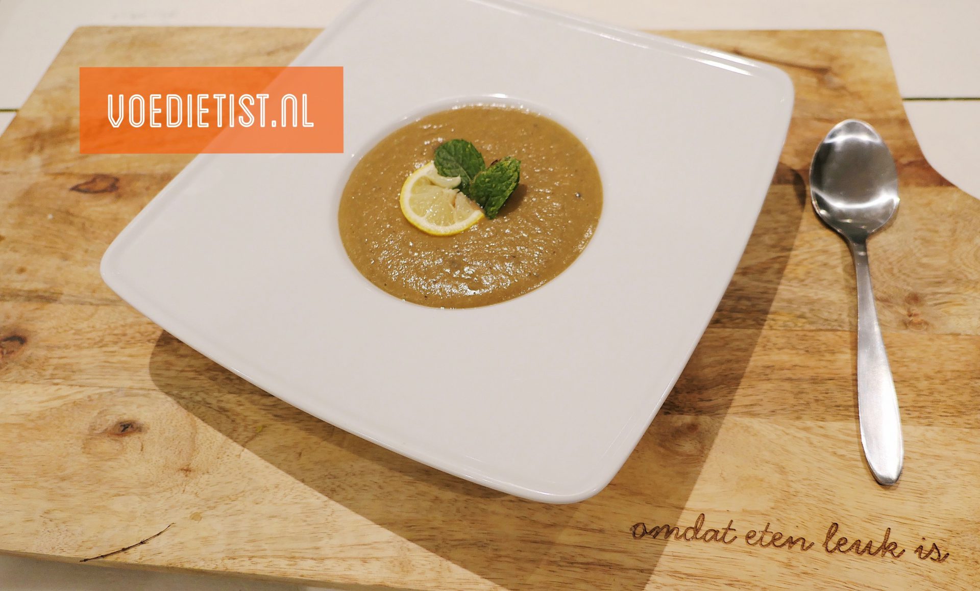 Recept: Linzensoep met een tropische twist · De Voedietist